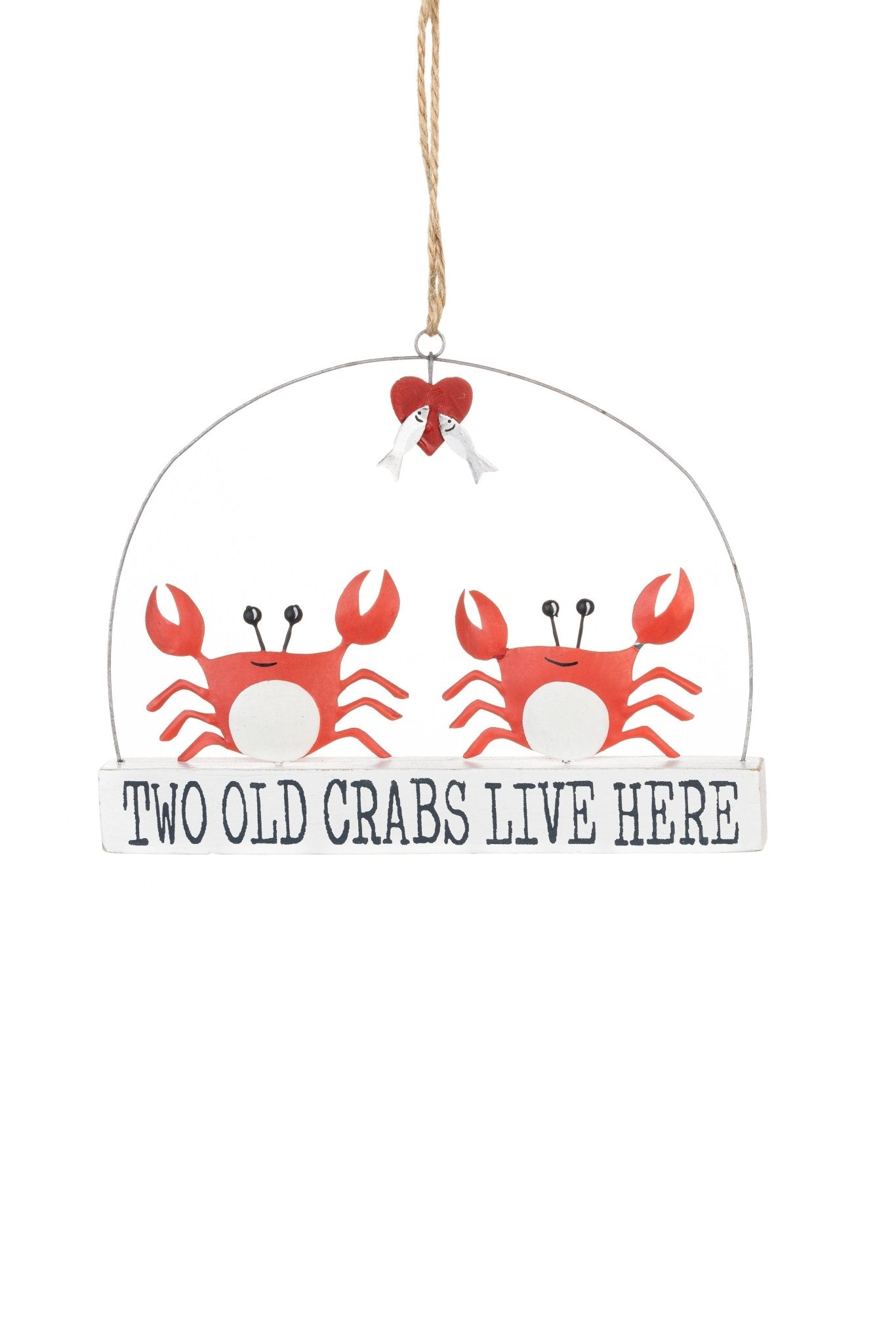 ‘Two Old Crabs Live Here’ Sign - by Shoeless Joe – Simply Rye